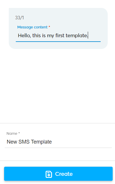 Message Templates
