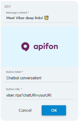 Use Viber Deep Links